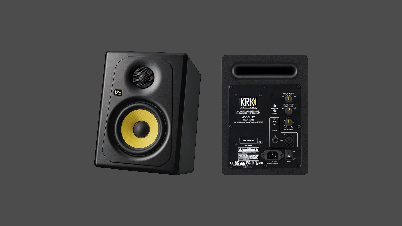 KRK Kreate 5 Release - Active 5" Near-Field Studio Monitors