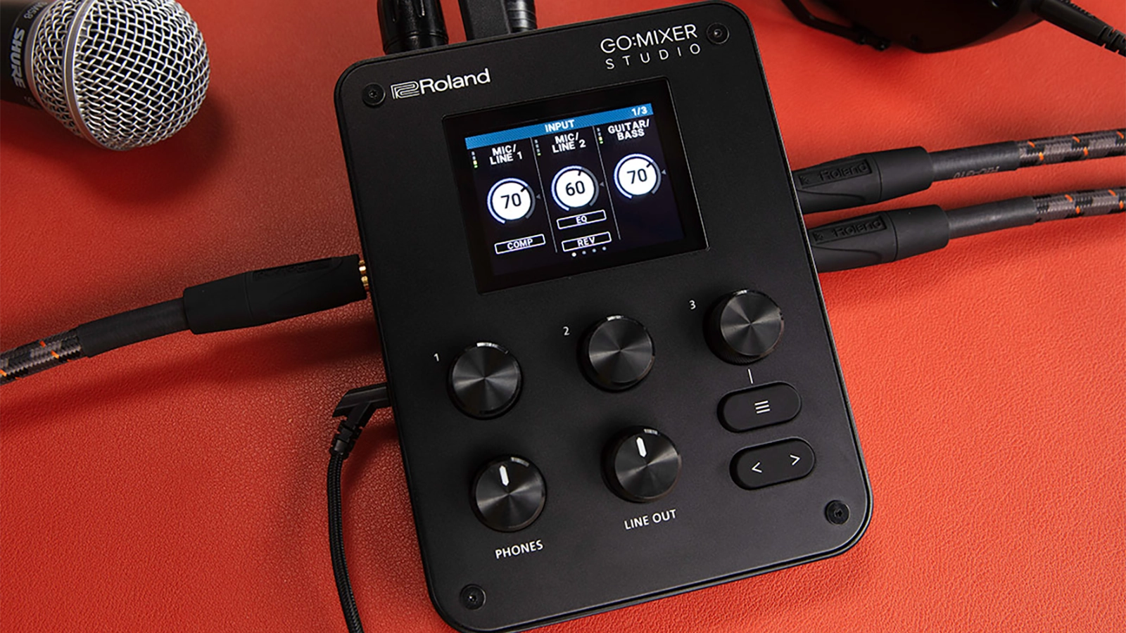 Roland GO:MIXER STUDIO Release – compact mixer and USB audio interface