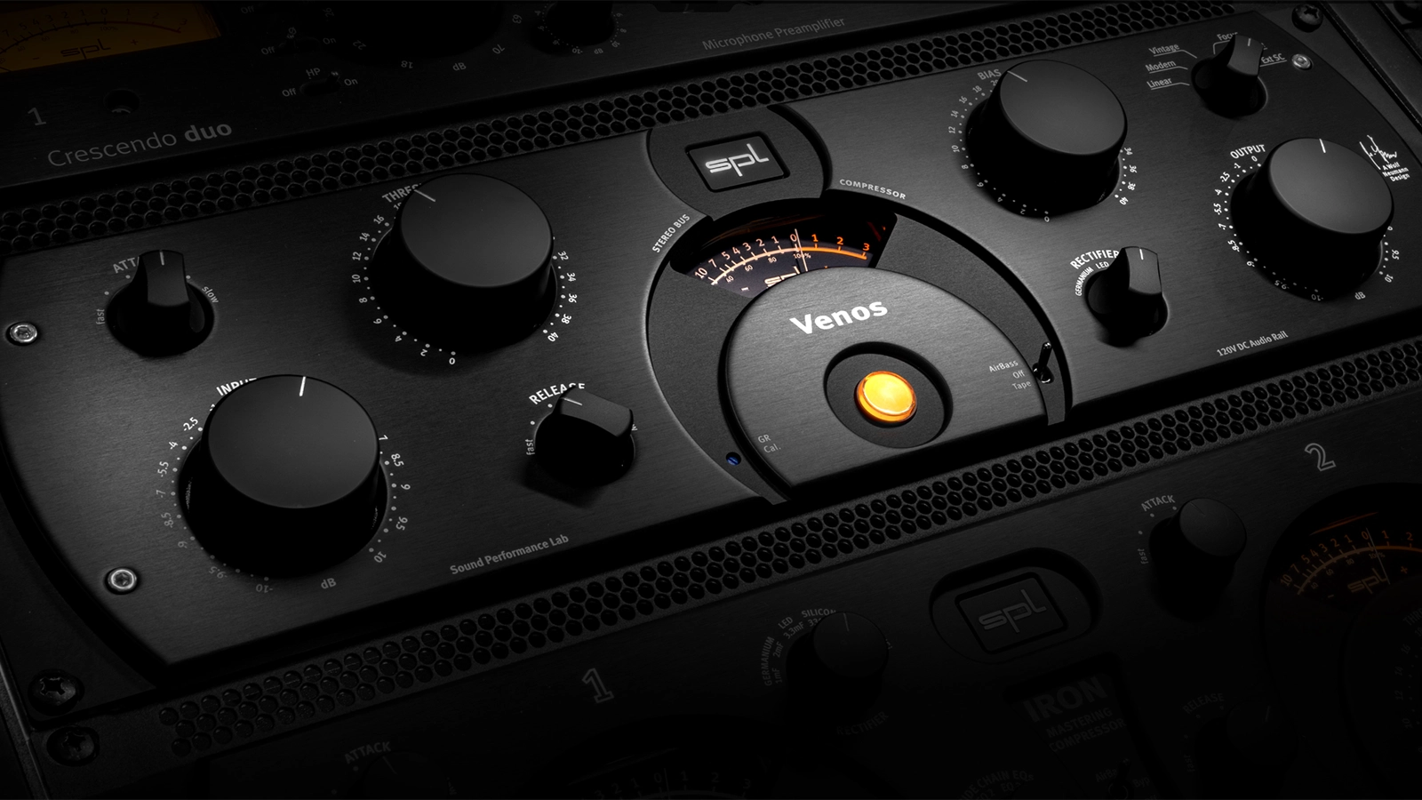 SPL Venos Release – tube stereo bus compressor