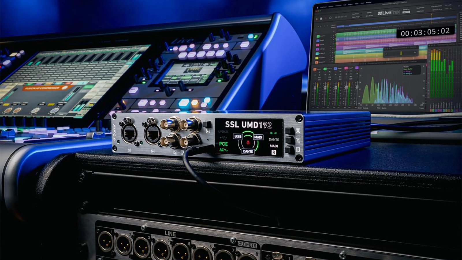 Solid State Logic SSL UMD192 Release – MADI/Dante audio interface