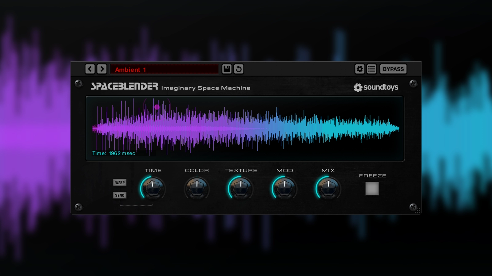 The Soundtoys SpaceBlender reverb can be downloaded for free until May 22nd